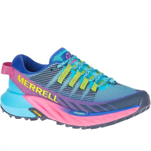 Merrell | Shoes | New Merrell Womens Agility Peak 4 Sneakers In Atoll ...